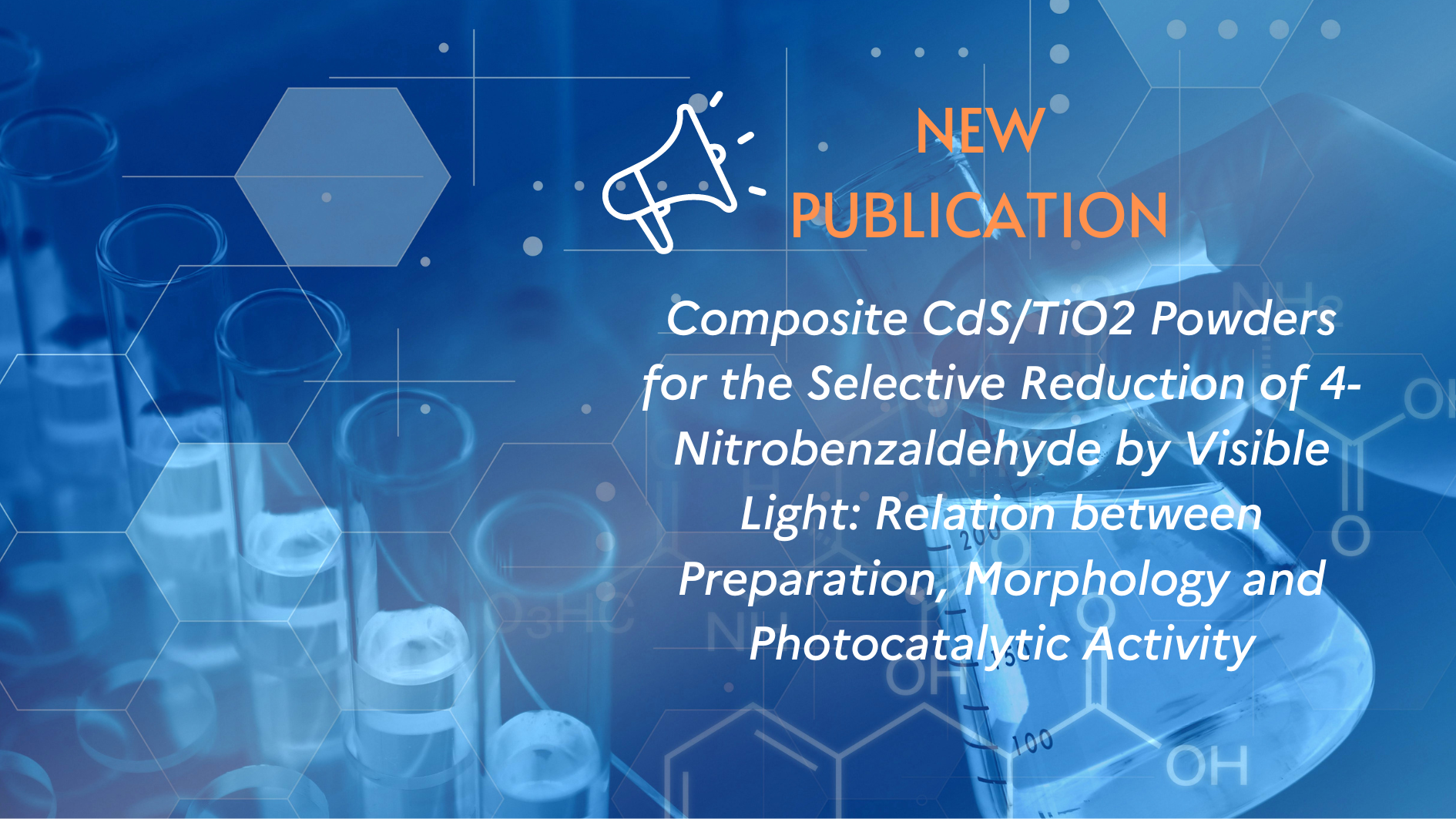New publication on composite CdS/TiO2 powders - CONDOR : CONDOR